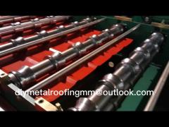 TR20 7.5T Roofing Forming Machine 380V PLC Color Coated Roofing Sheet Machine