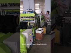 PLC Metal Roof Panel Roll Forming Machine 80mm Roof Tin Making Equipment