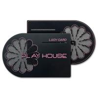 Quality Black Stainless Steel Business Cards Hollow Out Company Information Card Fade for sale