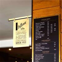 Quality Waterproof Metal Sign Plates Rust Resistant Custom Metal Hanging Signs for sale