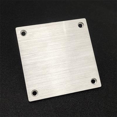 China 4 Holes Blank Stainless Steel Tags Corrosion Resistant Blank Tags For Engraving for sale