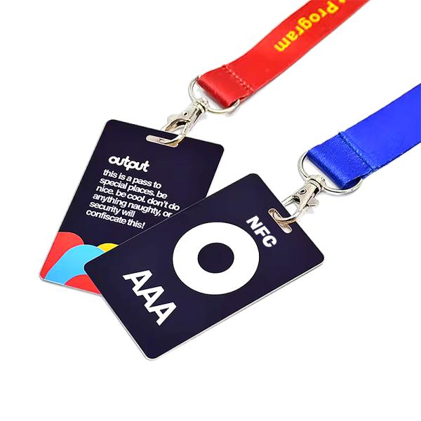 Quality Reusable Custom Plastic Event Badges PVC Plastic Conference Badges for sale