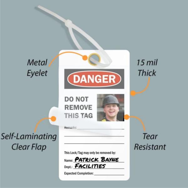 Quality Waterproof Plastic Tag Labels White Plastic Inspection Tags Tear Resistant for sale