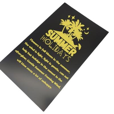 China Customized Plaque Metal Sign With Multiple Material Options And Matte Surface Finish For Home Decoration for sale