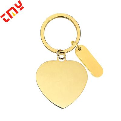 China Personalized Gold Plated Stainless Steel Blank Necklace ID Tag Metal Pet Dog Tag Custom Engraved for sale