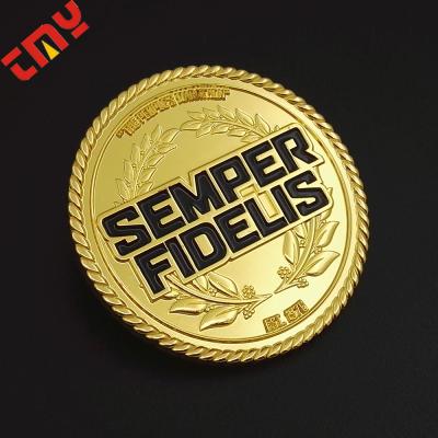 China Custom Made 2 in 1 Hard Soft Enamel Sport Metal Coin Badge Medal With Pin Back for sale