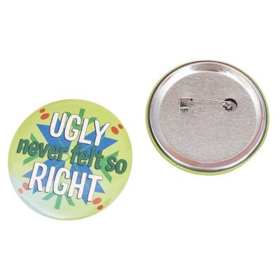 China Magnetic Button Badges Custom Printing - Tin Round/Square Badges and Pins with Logo, Safe Non-Toxic Material for Branding for sale