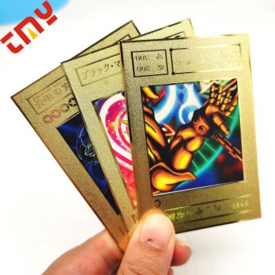 China Wholesale Cartoon Gold Customize Graphics Collectible Game Playing Joker Cards for sale