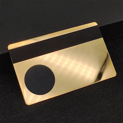 China Best Selling Blank Metal Credit Card With NFC 213 215 216 Chip and Magnetic Strip for sale