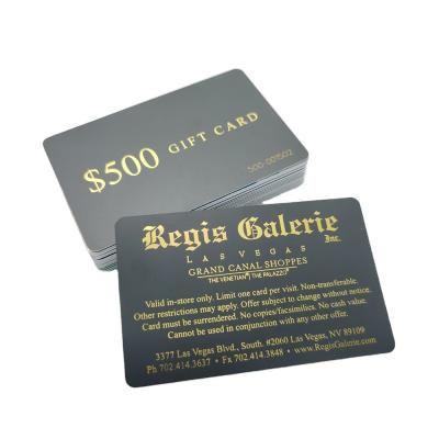 China Custom Gift Card Pvc Plastic Card Waterproof With Personalized Printing for Gift for sale