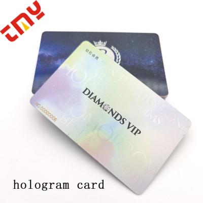 China Custom Plastci HD Printing Card Creative PVC Vip Membership Business Card With Gradient Color for sale