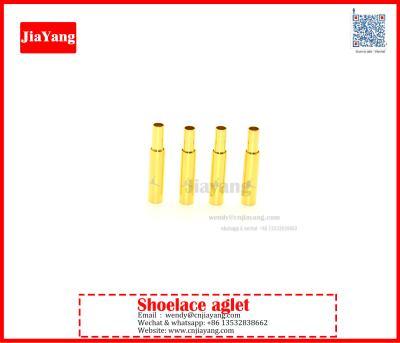 China Jiayang gold  peak screws types metal tips for sneakers for sale