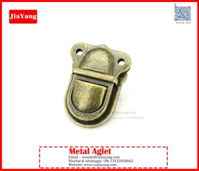 China Round Shape Metal Clasps Lock for briefcase for sale