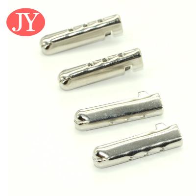 China Jiayang 18mm  painting matte black metal shoelace aglet for sale
