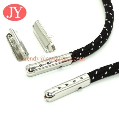 China jiayang factory price small MOQ brass metal aglet shoelace aglets tip for sale