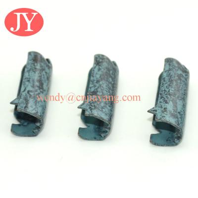 China fashion trend custom logo metal aglet decorative aglets for sale