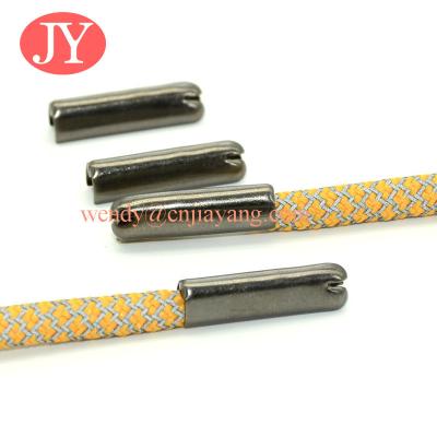 China custom metal tips shoelace tips and metal aglet for hoodies for sale