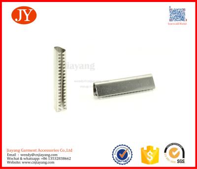 China Hot sale silver metal aglets for cord locks custom shoe lace aglets for sale