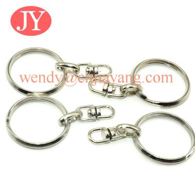 China jiayang wholesale fashion metal stainless steel keyring polished for sale