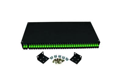 China Customized Logo G657A1 PLC Optical Fiber Splitter 55dB Directivity for sale