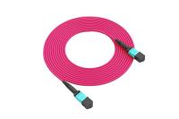 China OM3 OM4 High Speed MPO MTP Cable Multi Mode Fiber Optic Patch Cord for sale