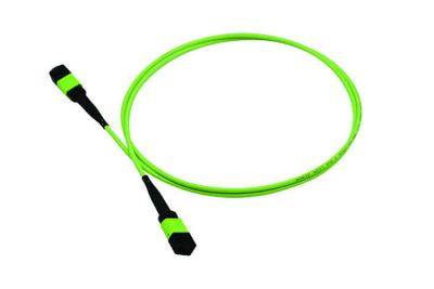 China Hoog - dichtheid 48 Optische de Kabelmpo MTP Kabel OM3 OM4 van de Kernmpo Vezel Te koop