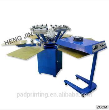 China 50*60cm workplate size manual tshirt screen printer for sale large quantity in stock with discount for sale