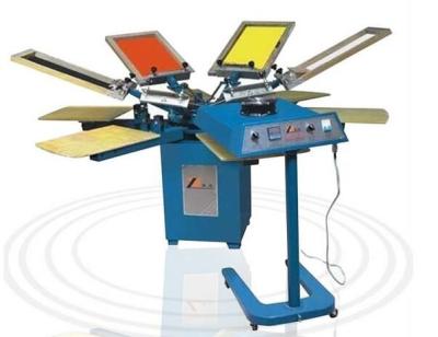 China Semi-automatic screen printer for tshirt for sale