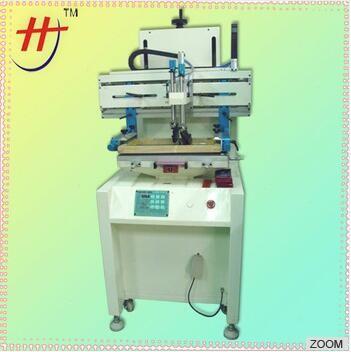 China Semi-automatic glass coating machine for sale, high precise screen logo printer for flat product for sale