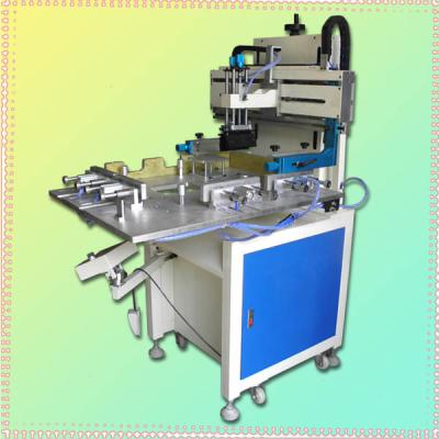 China Semi-automatic Small Format High Precision Flatbed Screen Printer for House Hold Printing for sale