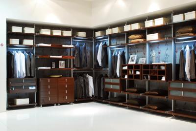 China laminated plywood latest bedroom design fabric closet assemble walk in wardorbes for sale