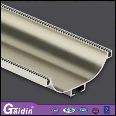 China China manafacturer kitchen cabinet door wood grain aluminium profile extrusion for sale