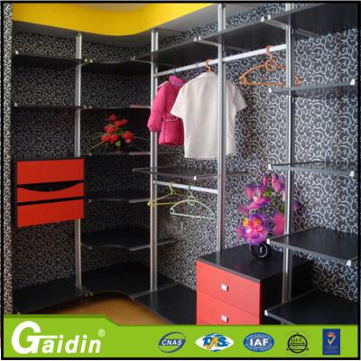China hottest luxury aluminum profile modern design bedroom furniture cloth modular wardrobe for sale