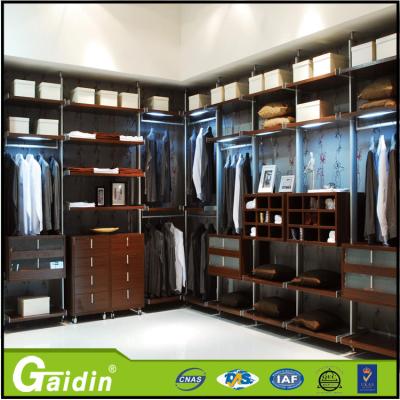 China hottest luxury aluminum profile bedroom furniture cloth modular wardrobe for sale