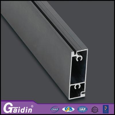 China aluminum extrude woodgrain kitchen cabinet shower door handle profiles for sale