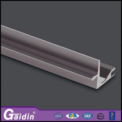 China aluminum extrude modern curved kitchen cabinet shower door handle profiles for sale