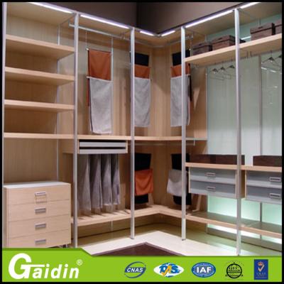 China hottest aluminum profile modern design bedroom furniture cloth modular wardrobe for sale