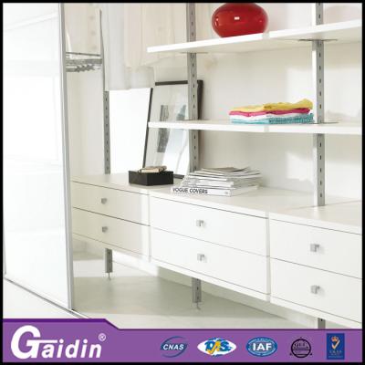 China aluminum profile modern design bedroom furniture save space cloth modular wardrobe for sale