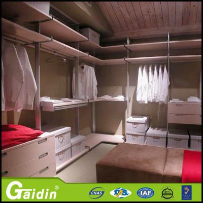 China Household elegant save spacing custom aluminium shelving systems walk in wardrobes closets for sale