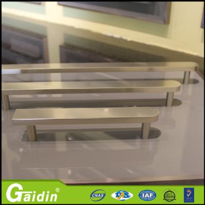 China bedroom kitchen accessories contemporary foggy siver aluminum furniture handle for sale