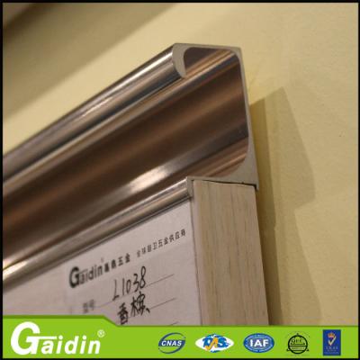 China wardrobe kitchen accessories powder coated 96mm aluminum furniture handle for sale