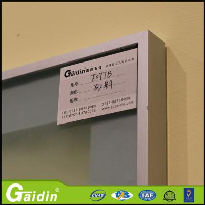 China new style kitchen cabinet aluminum frame glass door of different thickness for sale