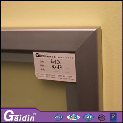 China mill finished anodized wooodgrain factory supply electrophoresis aluminum door frame for sale