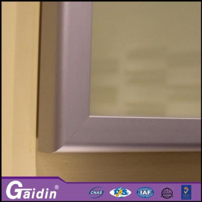 China anodized wooodgrain glass insert 1000 to 6000mm kitchen cabinet aluminum door frame for sale