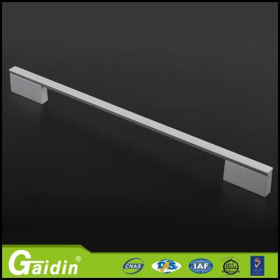 China bedroom kitchen accessories contemporary anodized foggy siver aluminum furniture handle for sale