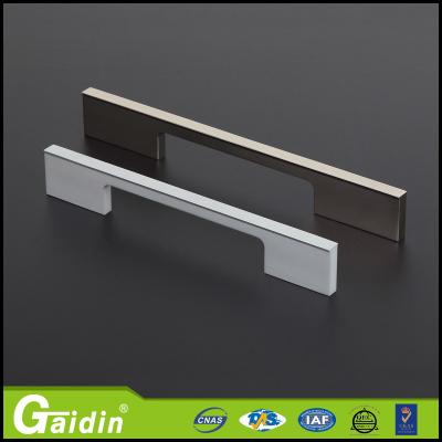 China bedroom dresser powder coated contemporary foggy siver aluminum furniture handle for sale