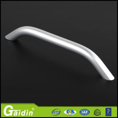 China bedroom office powder coated contemporary foggy siver aluminum furniture handle for sale