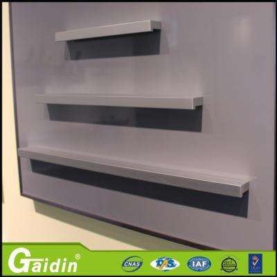 China wardrobe dresser contemporary foggy siver aluminum furniture handle for sale