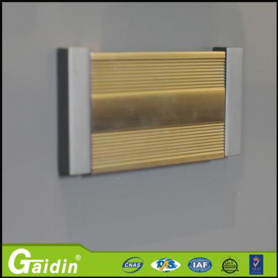 China kitchen accessories office anodized foggy siver aluminum furniture handle for sale