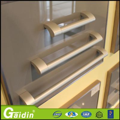 China kitchen accessories powder coated contemporary 96mm aluminum furniture handle for sale